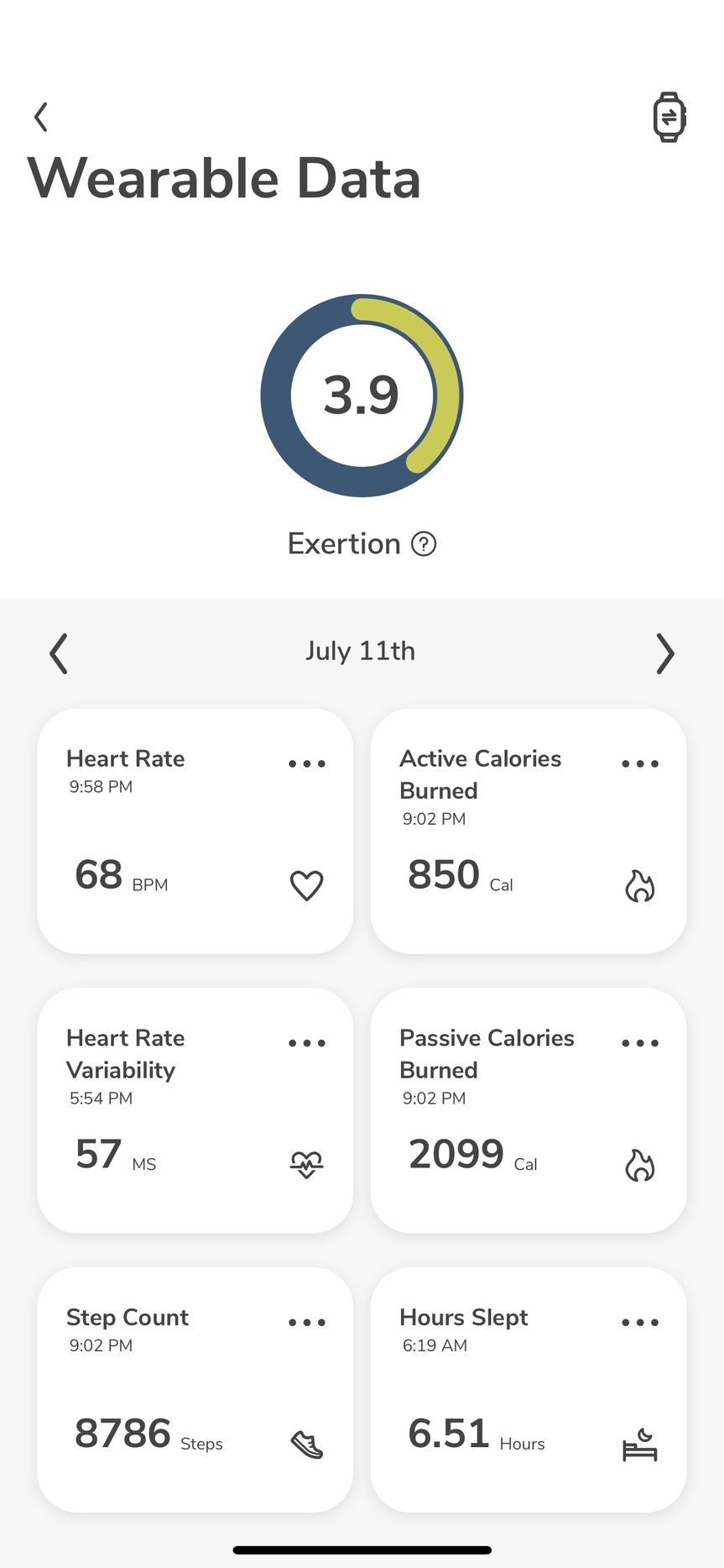 Phase 1 Wearables Integration: Enhancing TeamBuildr