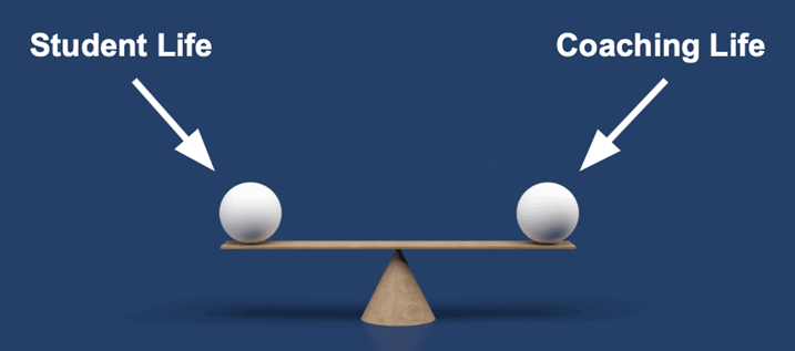 From the GA's Desk: 6 Tips to Balancing Coaching and Grad School